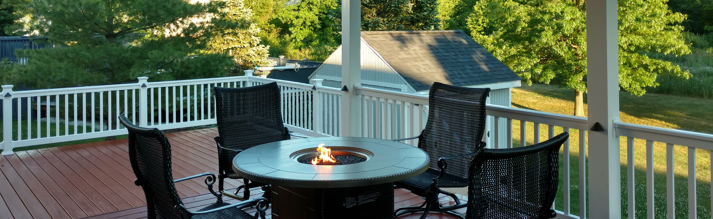 Deck with Fire Table Paralax Background 1024×2500 – Northeast Ohio Deck ...